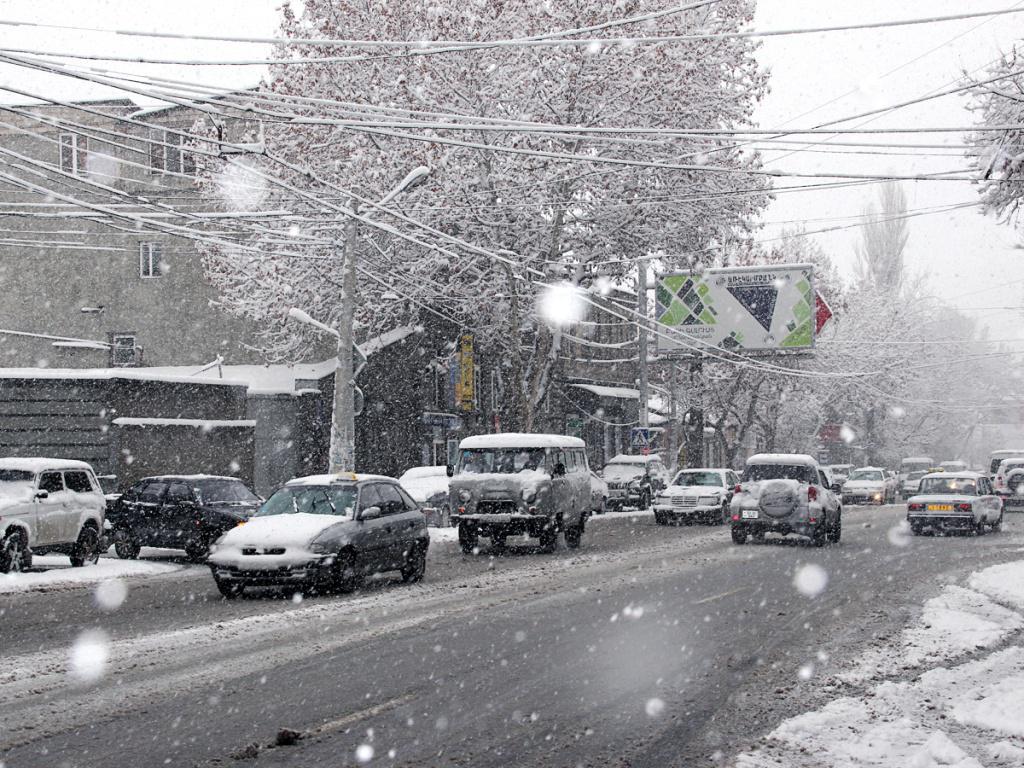 Weather forecast: light snow to continue in Yerevan until end of this week
